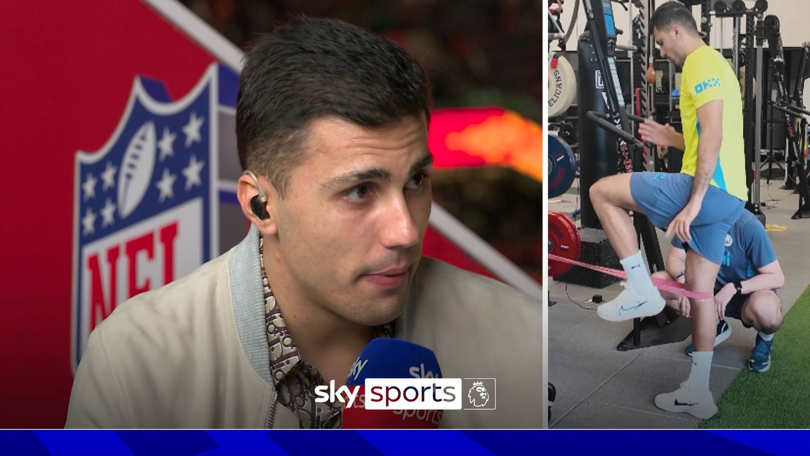 Rodri on injury: I don't deal with it well | 'I'm more nervous' | NFL ...