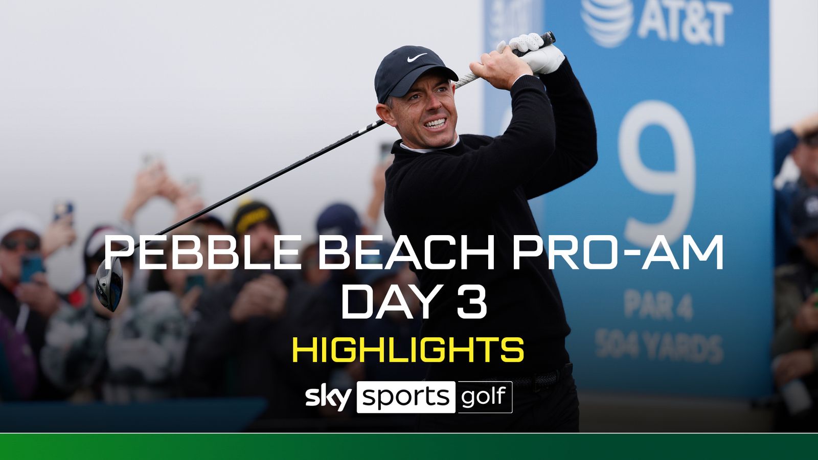 Pebble Beach Pro-Am: Rory McIlroy and Shane Lowry surge into contention with third-round 65s ...