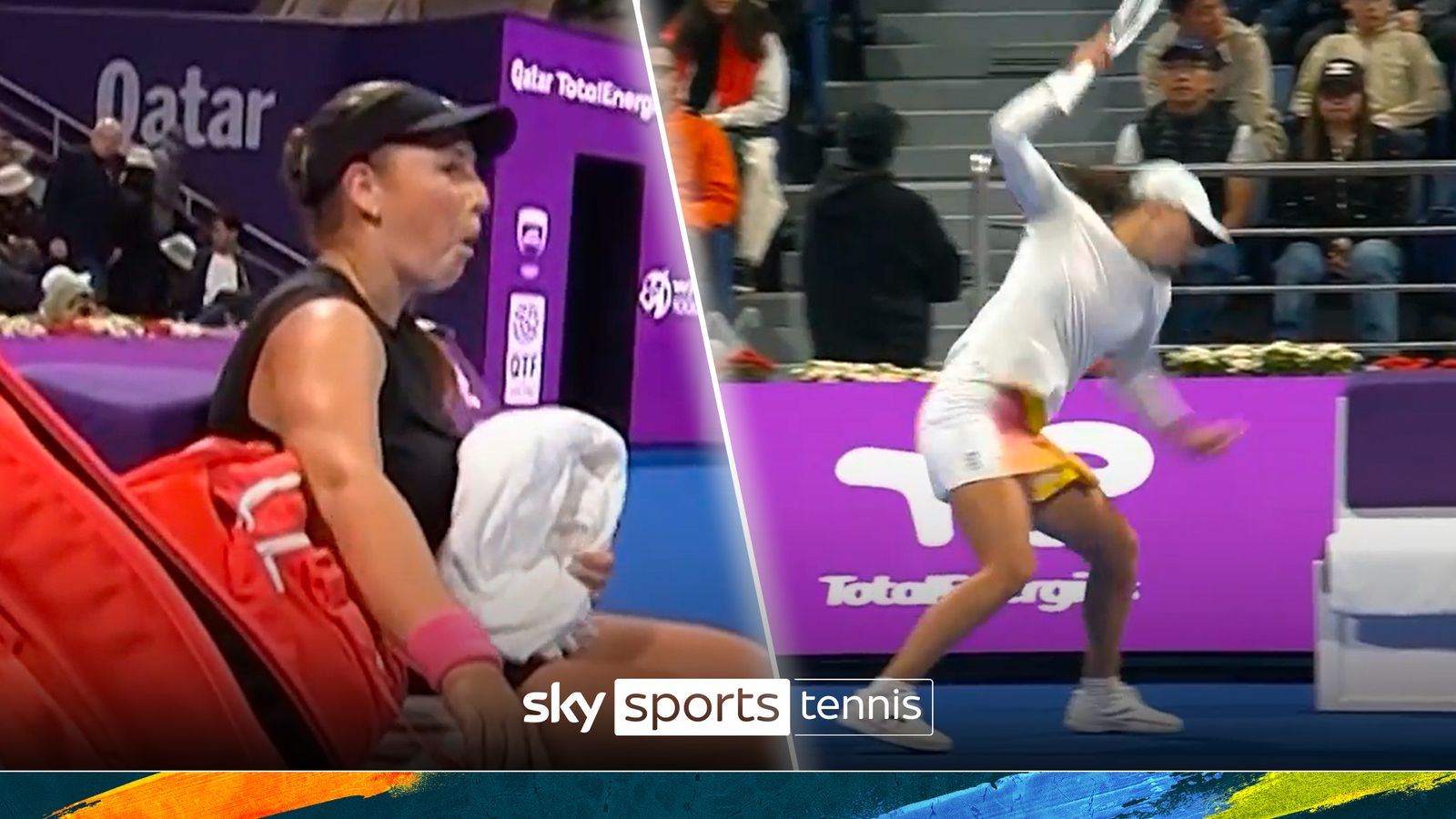 Qatar Open: Iga Swiatek's incredible winning run in Doha ended by Jelena Ostapenko | Tennis News ...