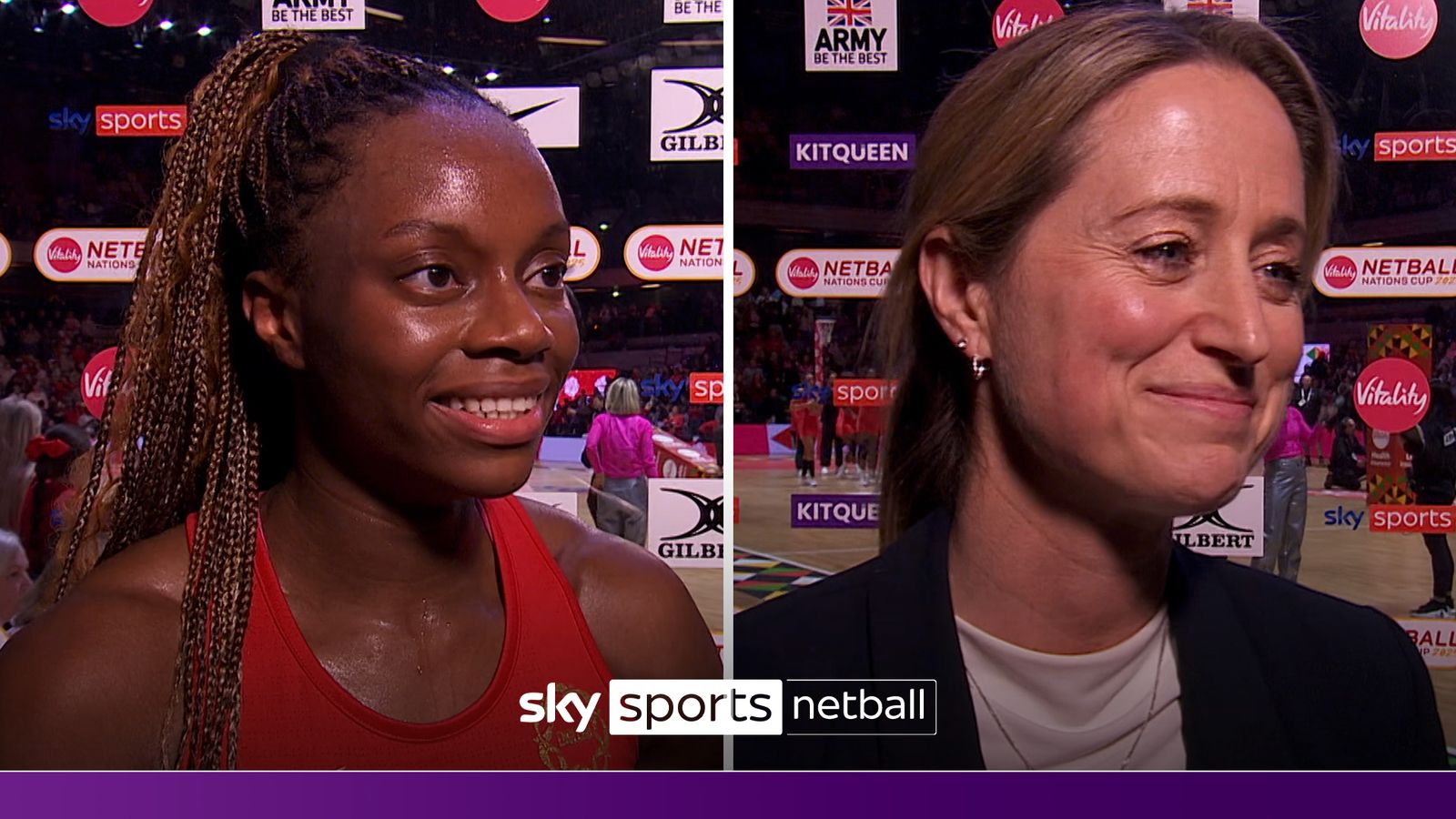 Netball Nations Cup 2025: England claim first tournament triumph after final win over South ...