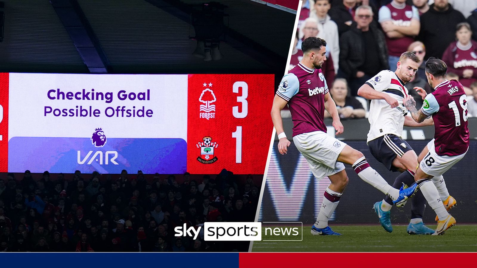 Premier League reveals plans for VAR announcements and semi-automated offside in matches ...