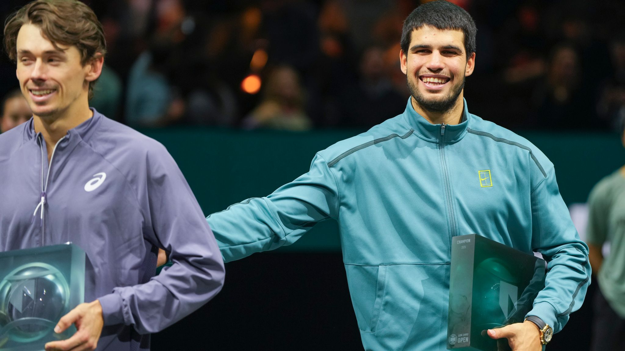 Carlos Alcaraz wins Rotterdam Open tennis final beating Alex de Minaur ...