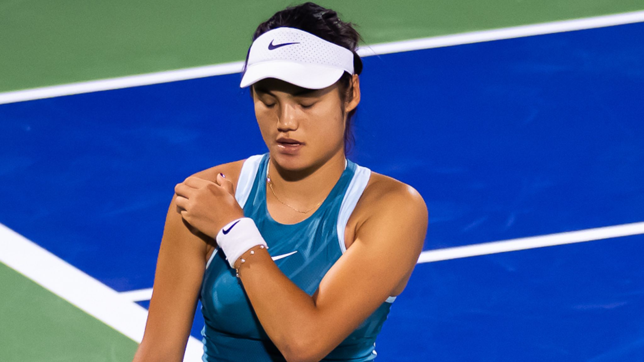 Emma Raducanu in tears after being approached by man with 'fixated ...