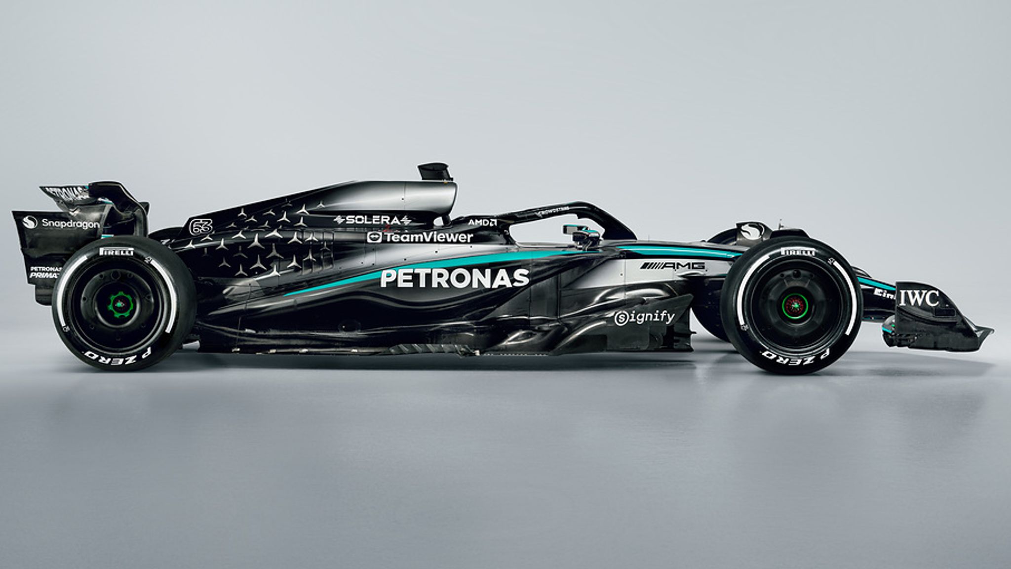 Mercedes W16: Silver Arrows reveal 2025 Formula 1 challenger ahead of ...