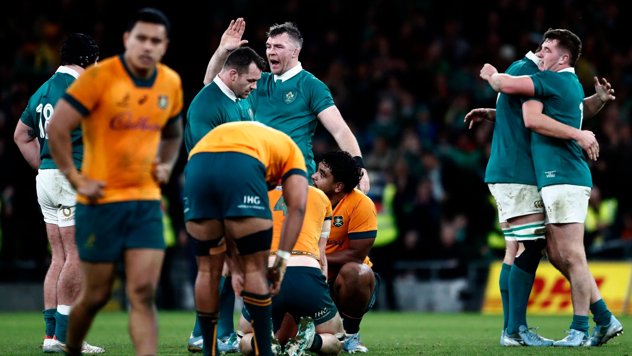 Ireland 22-19 Australia: Hosts claim narrow victory over Wallabies in ...