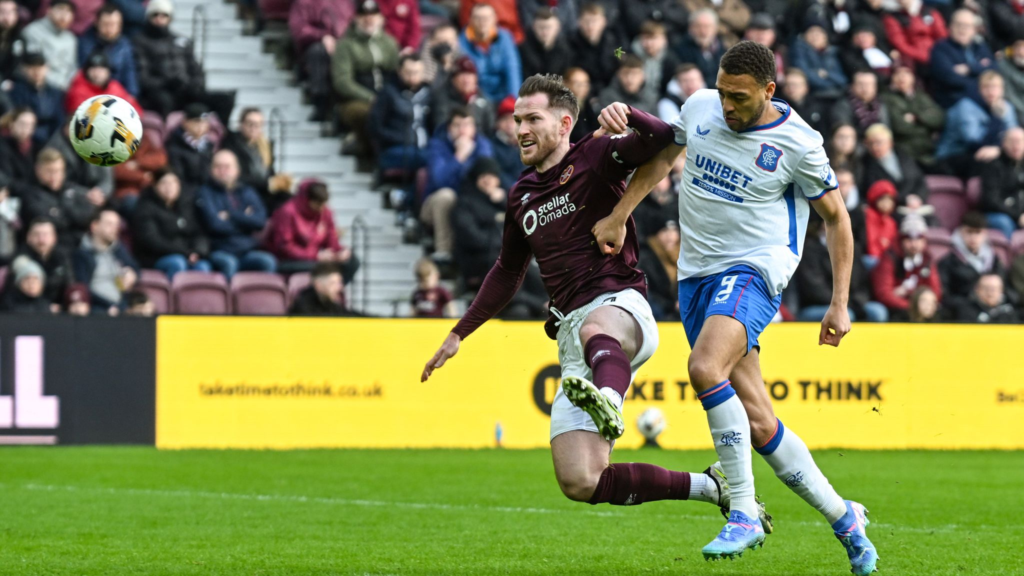 Hearts 1-3 Rangers: Jamie McCart scores two own goals as Philippe ...