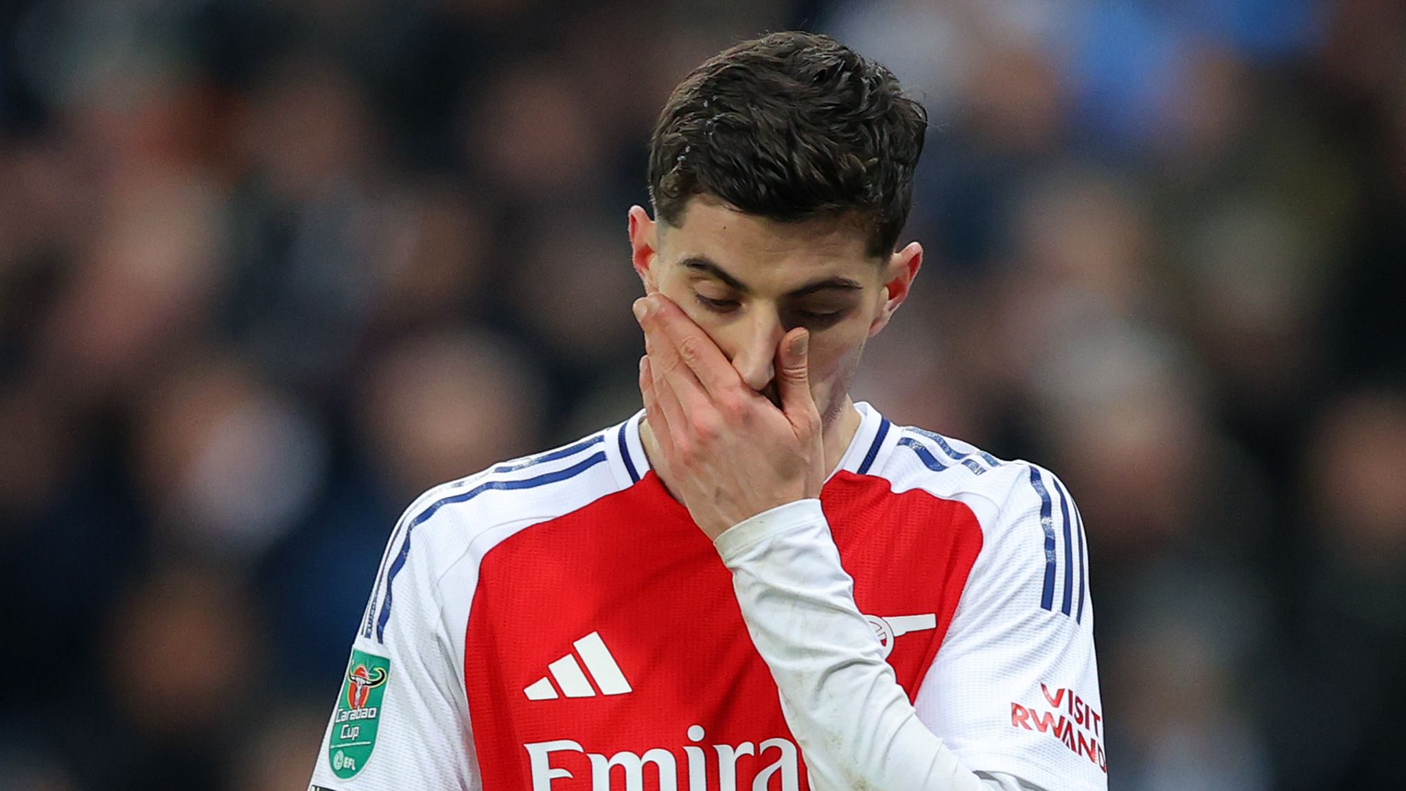 Kai Havertz injury: Arsenal striker ruled out for the rest of the season with hamstring injury ...