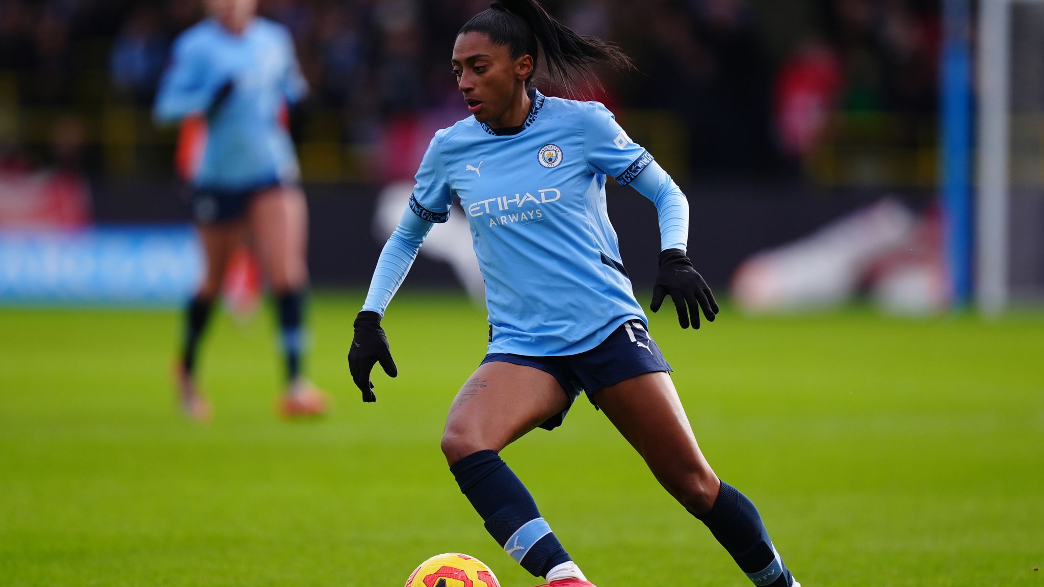 Kerolin Nicoli: New Manchester City forward learned football on the ...