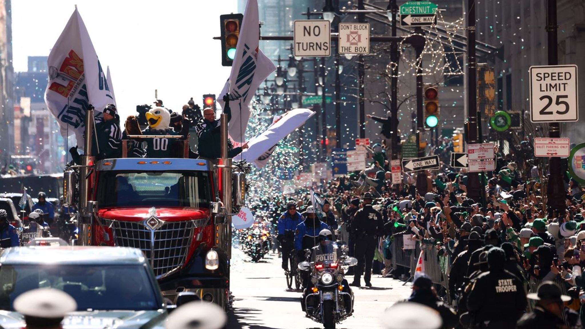 Philadelphia Eagles Super Bowl parade: Two women shot during ...
