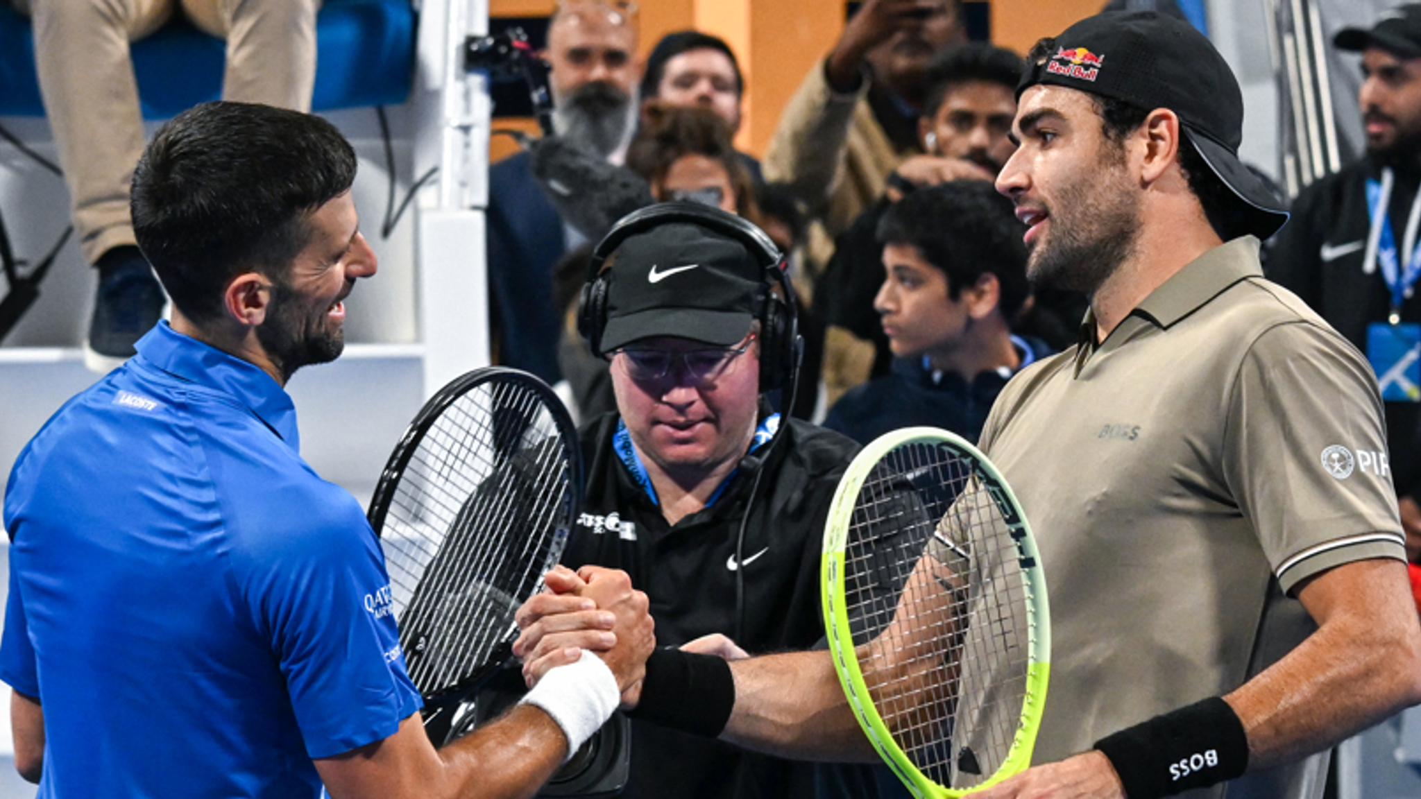 ATP Tour: Novak Djokovic shocked by Matteo Berrettini in Qatar as ...