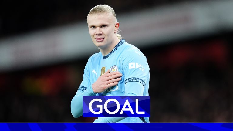 'One big touch!' | Erling Haaland heads Manchester City level ...