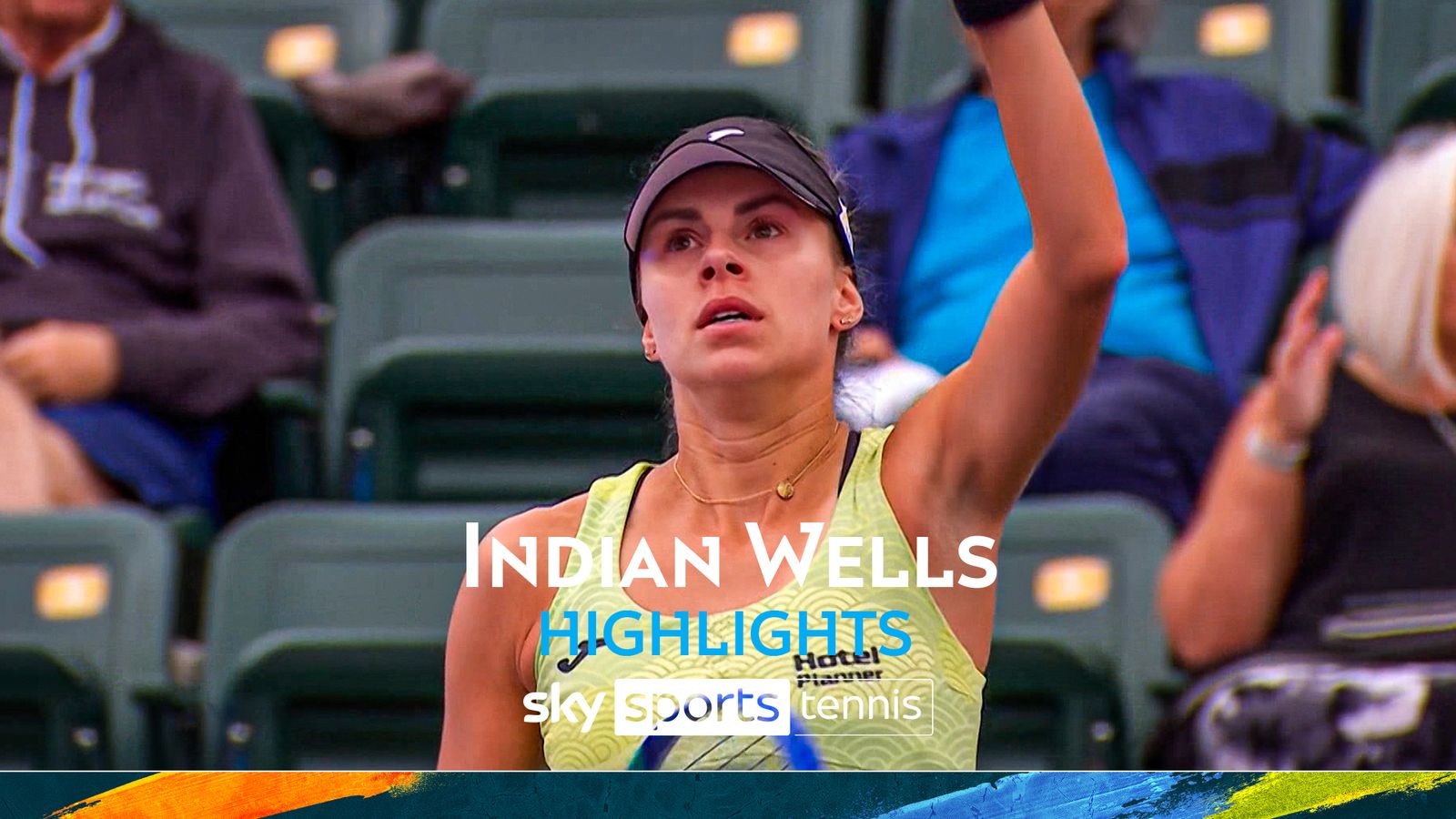 Magda Linette vs Peyton Stearns | Indian Wells highlights | Tennis News ...