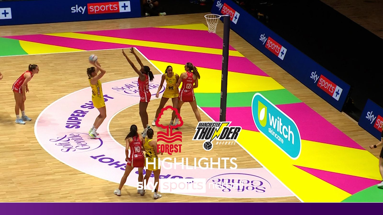 Nottingham Forest 13-22 Manchester Thunder | Netball Super Cup 2025 ...