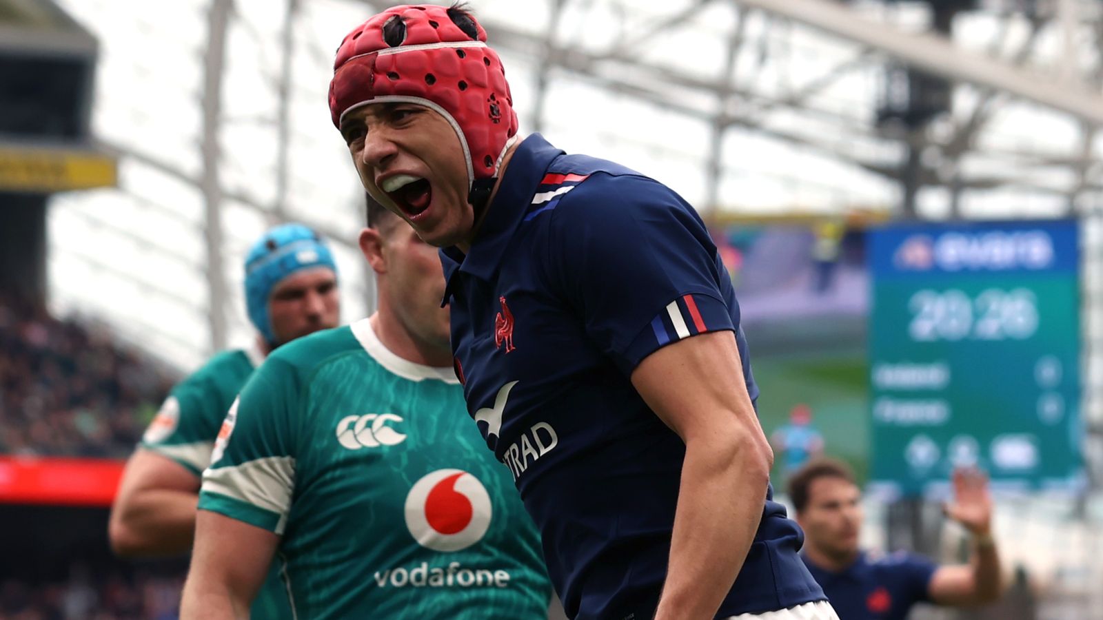 Fabien Galthie: Irish ruck clear-out on Antoine Dupont was ...
