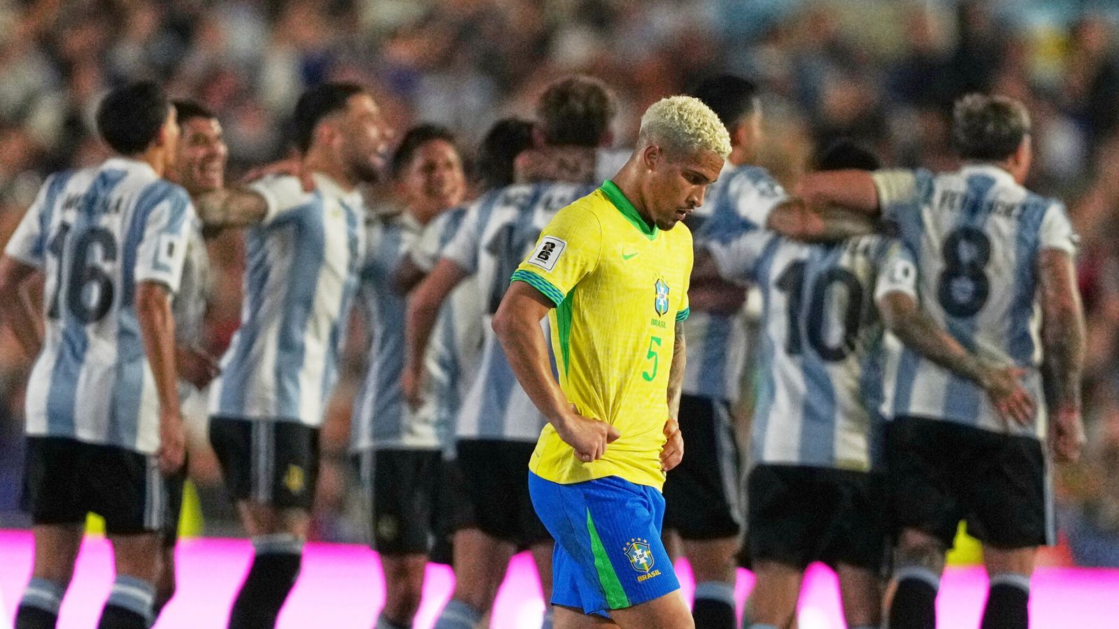 Argentina 4 - 1 Brazil - Match Report & Highlights