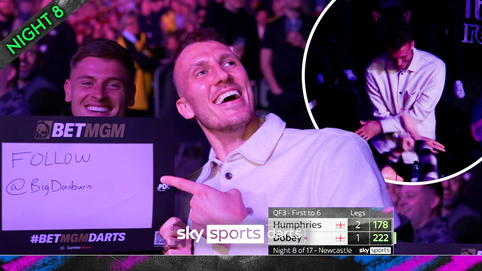 Premier League Darts: Luke Littler continues dominance with 6-1 win ...