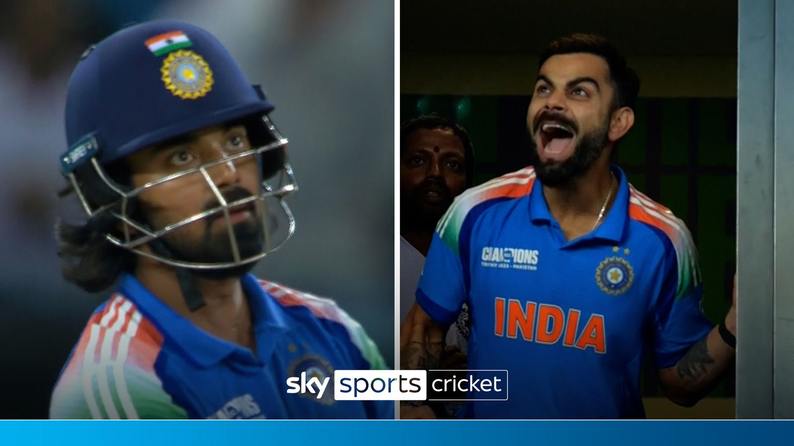 ICC Champions Trophy: KL Rahul smashes huge six to send India to the ...