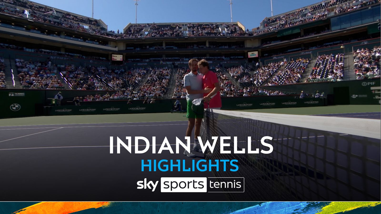 Alex Michelsen vs Daniil Medvedev | Indian Wells highlights | Tennis ...
