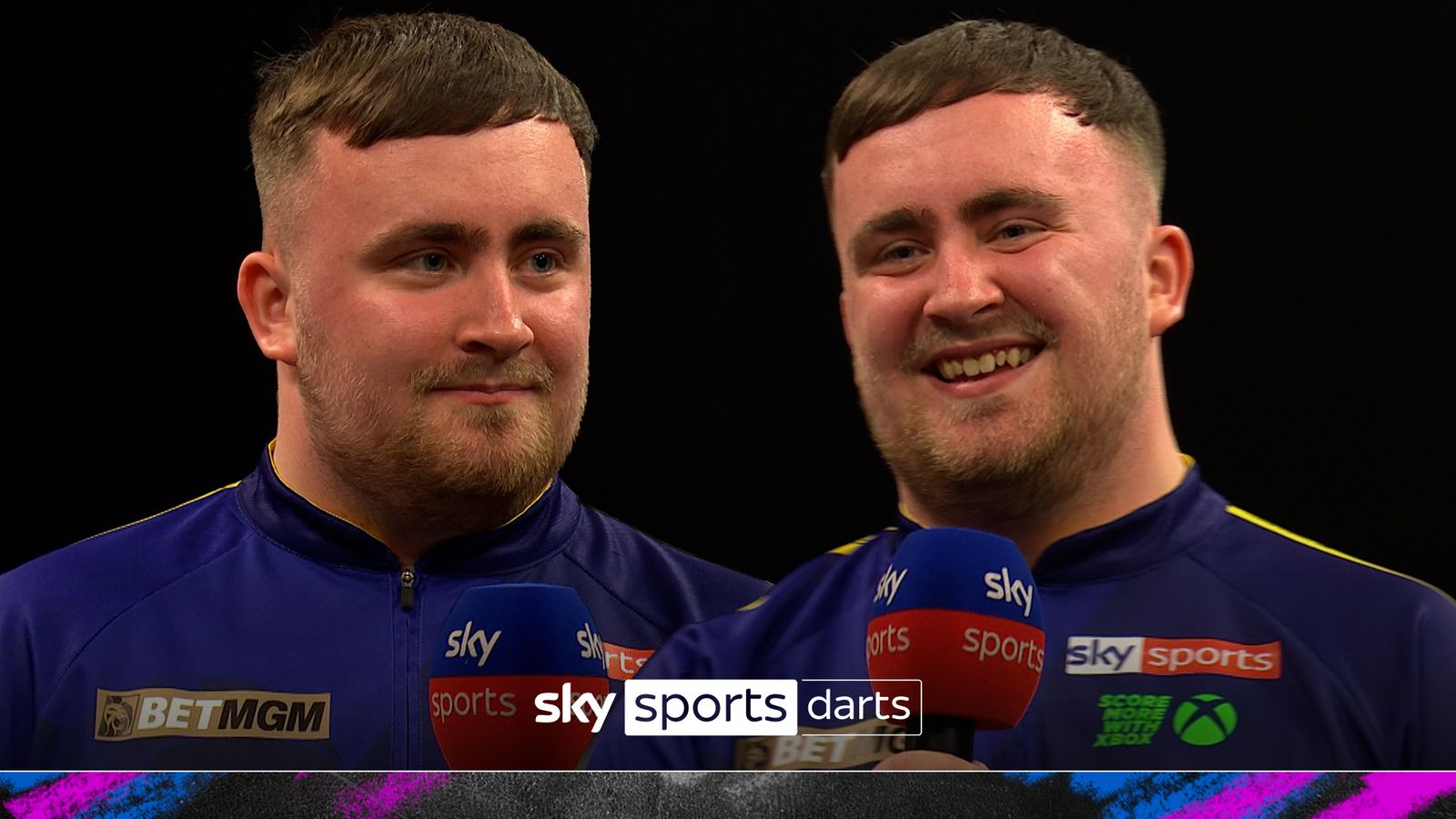 Luke Littler nine-darter: World champion throws perfect leg on way to Premier League nightly win ...