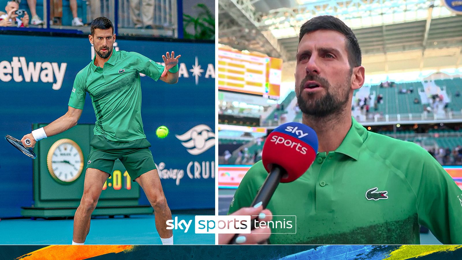 Novak Djokovic makes emphatic return to Miami Open as Nick Kyrgios is knocked out | Tennis News ...