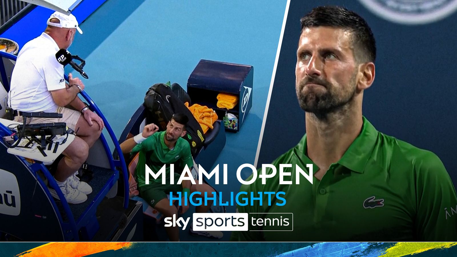 Lorenzo Musetti vs Novak Djokovic | Miami Open highlights | Tennis News ...