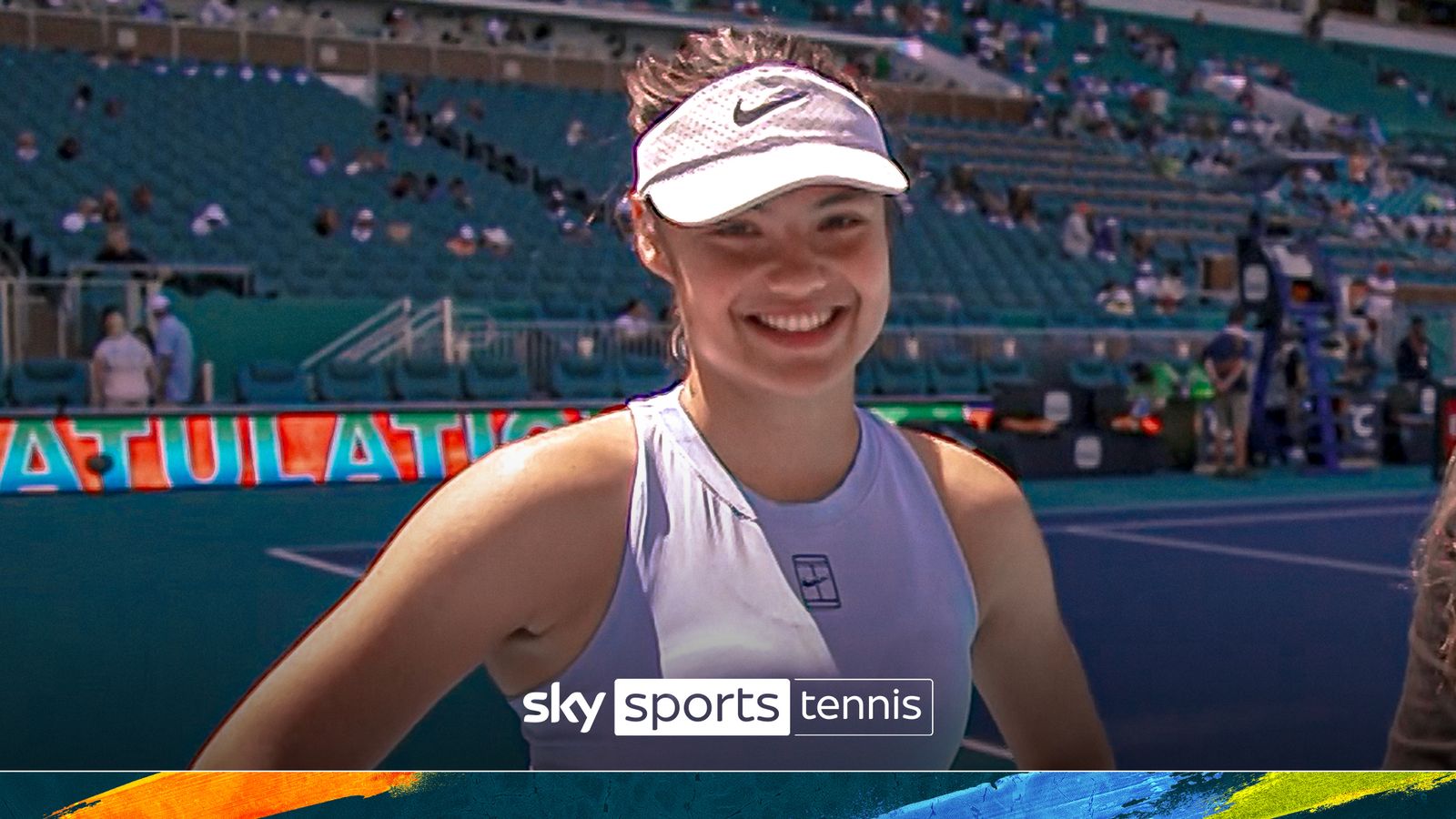 Miami Open: Emma Raducanu cruises to straight-sets victory over Japan's ...