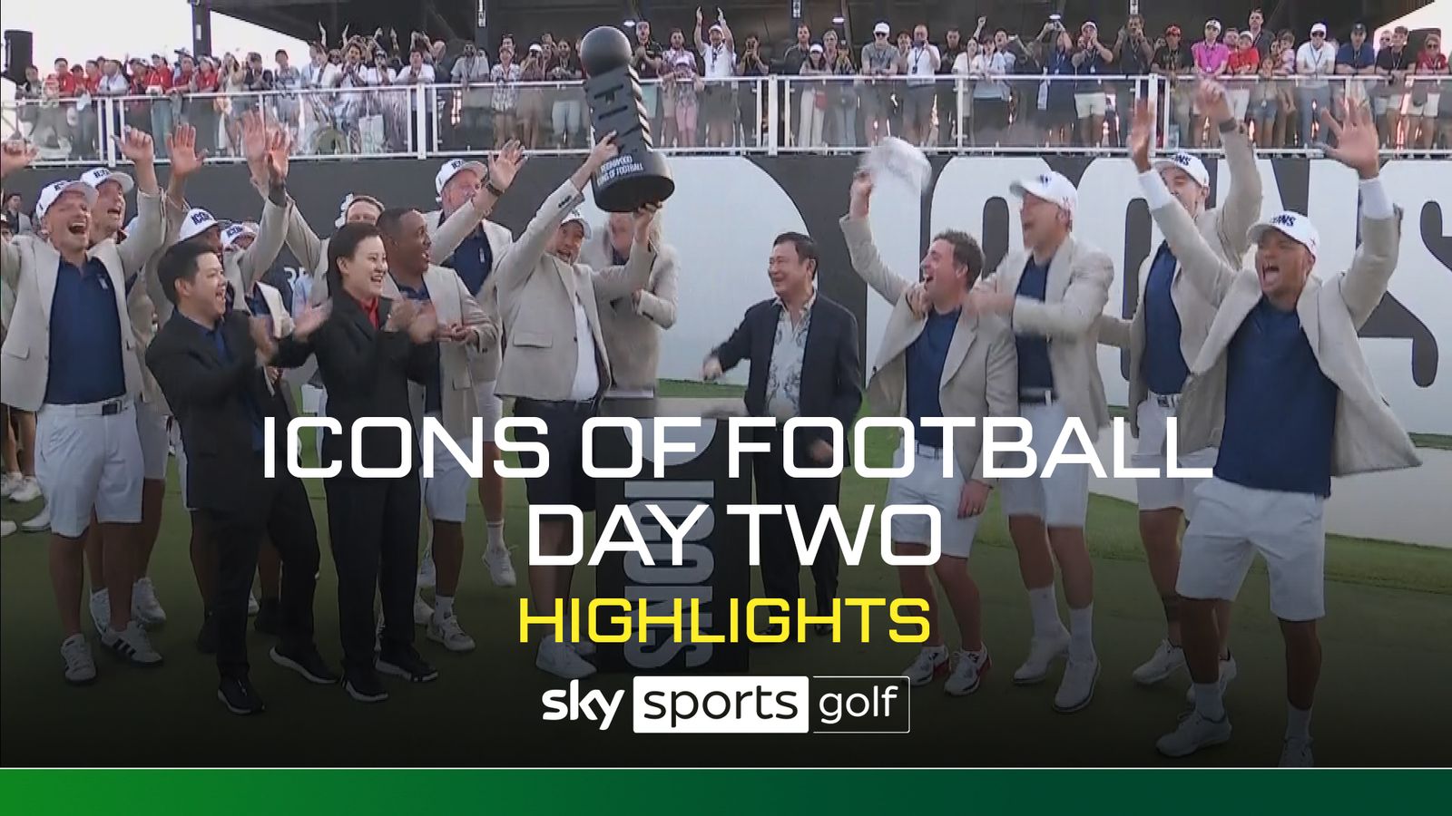 England football legends easily defeat Rest of the World | Icons of ...