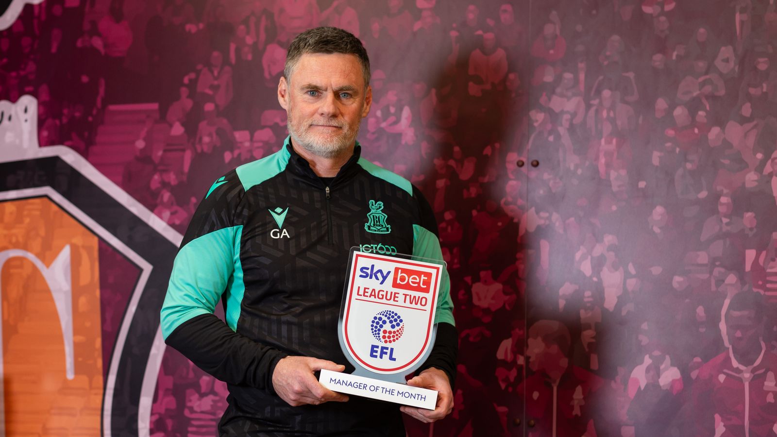 Graham Alexander interview: Bradford manager on riding challenges to ...