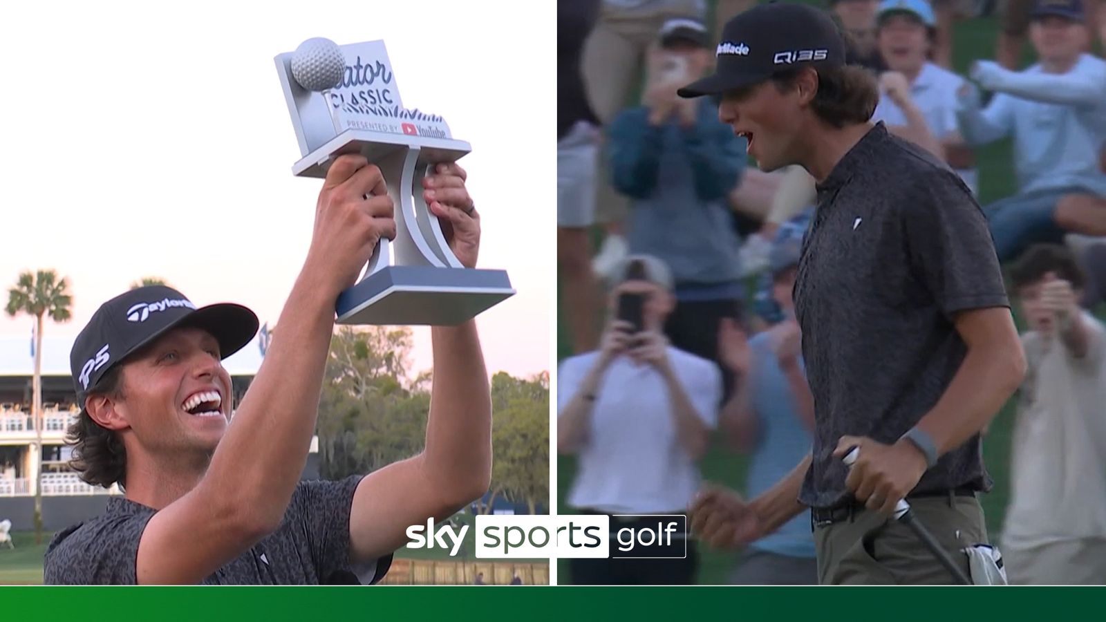 Creator Classic: Grant Horvat wins play-off as golf's content creators tackle TPC Sawgrass ahead ...