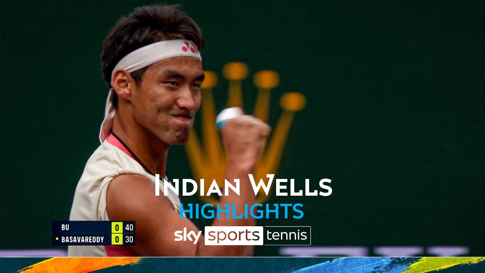 Bu Yunchaokete vs Nishesh Basavareddy | Indian Wells highlights ...