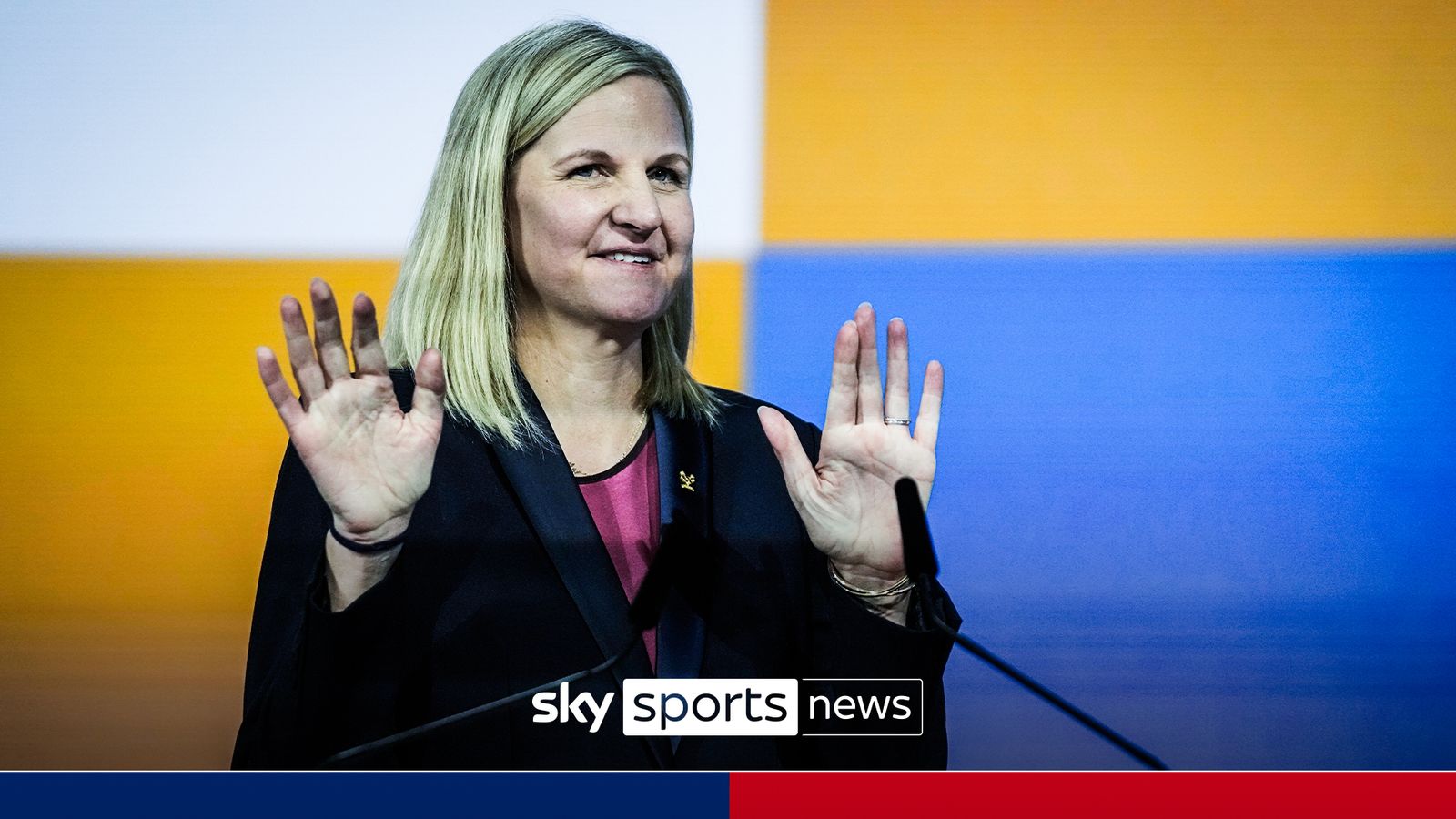 Incoming IOC leader Kirsty Coventry won't ban countries from Olympics over wars and will open ...