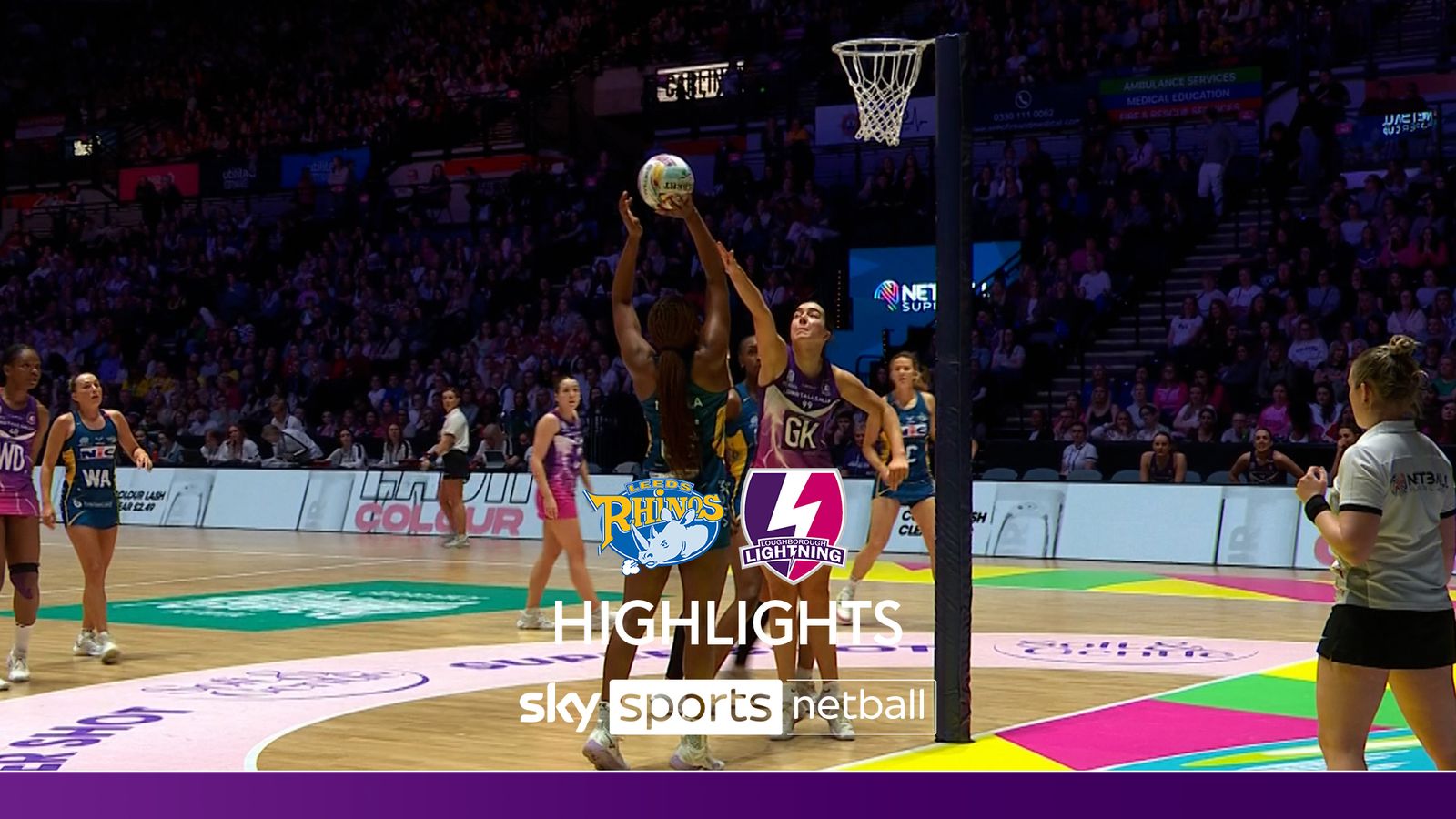 Leeds Rhinos 12-11 Loughborough Lightning | Netball News | Sky Sports