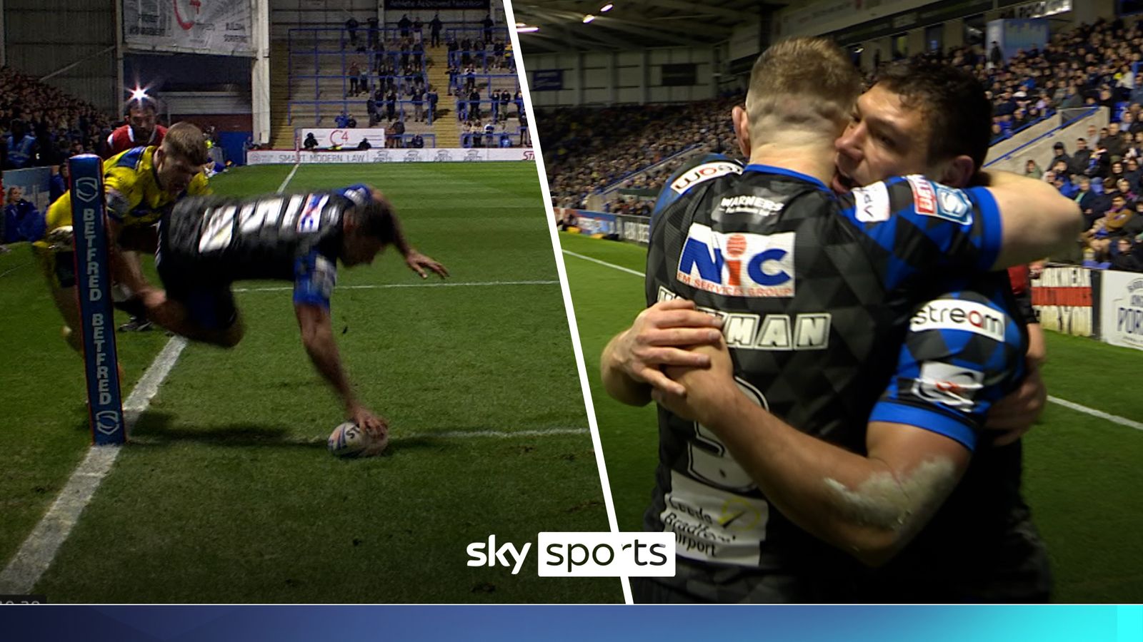 'Brilliant finish from Ryan Hall' | Rhinos' veteran dives superbly into ...