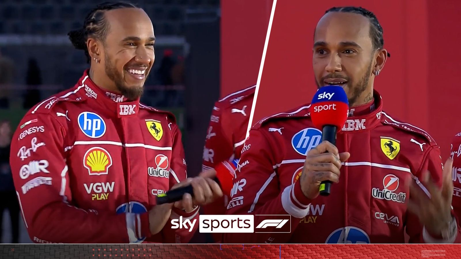 Ferrari: Lewis Hamilton answers questions from the fans in Milan | F1 News | Sky Sports