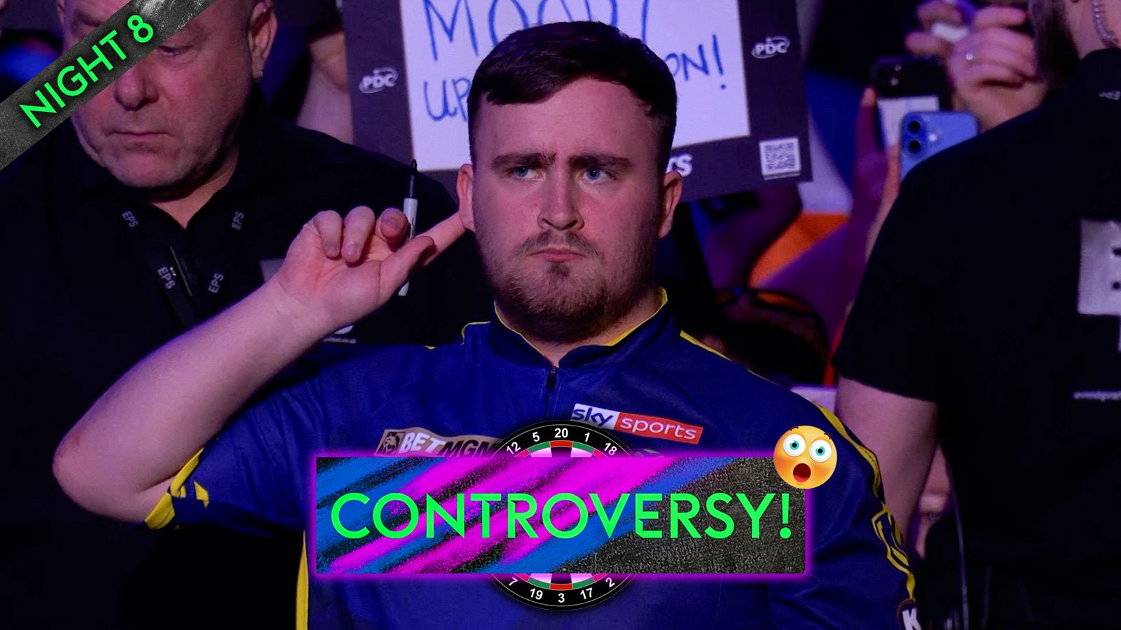 Luke Littler booed in Newcastle! | 'Doesn't bother him does it ...