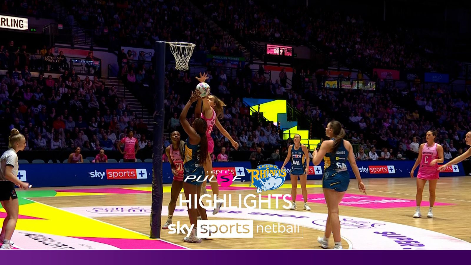 London Pulse 13-16 Leeds Rhinos | Netball Super Cup 2025 | Netball News | Sky Sports