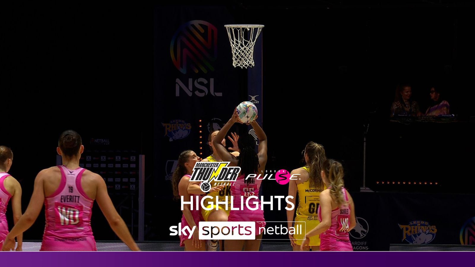 Manchester Thunder 16-17 London Pulse | Netball Super Cup 2025 semi-final | Netball News | Sky ...