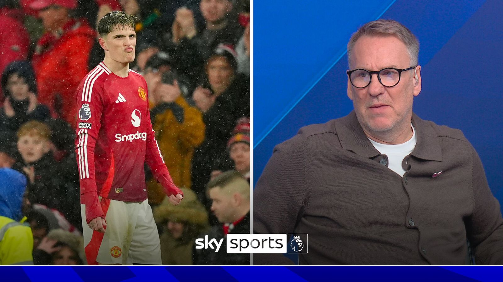 Paul Merson on Alejandro Garnacho's reaction to being substituted | Football News | Sky Sports