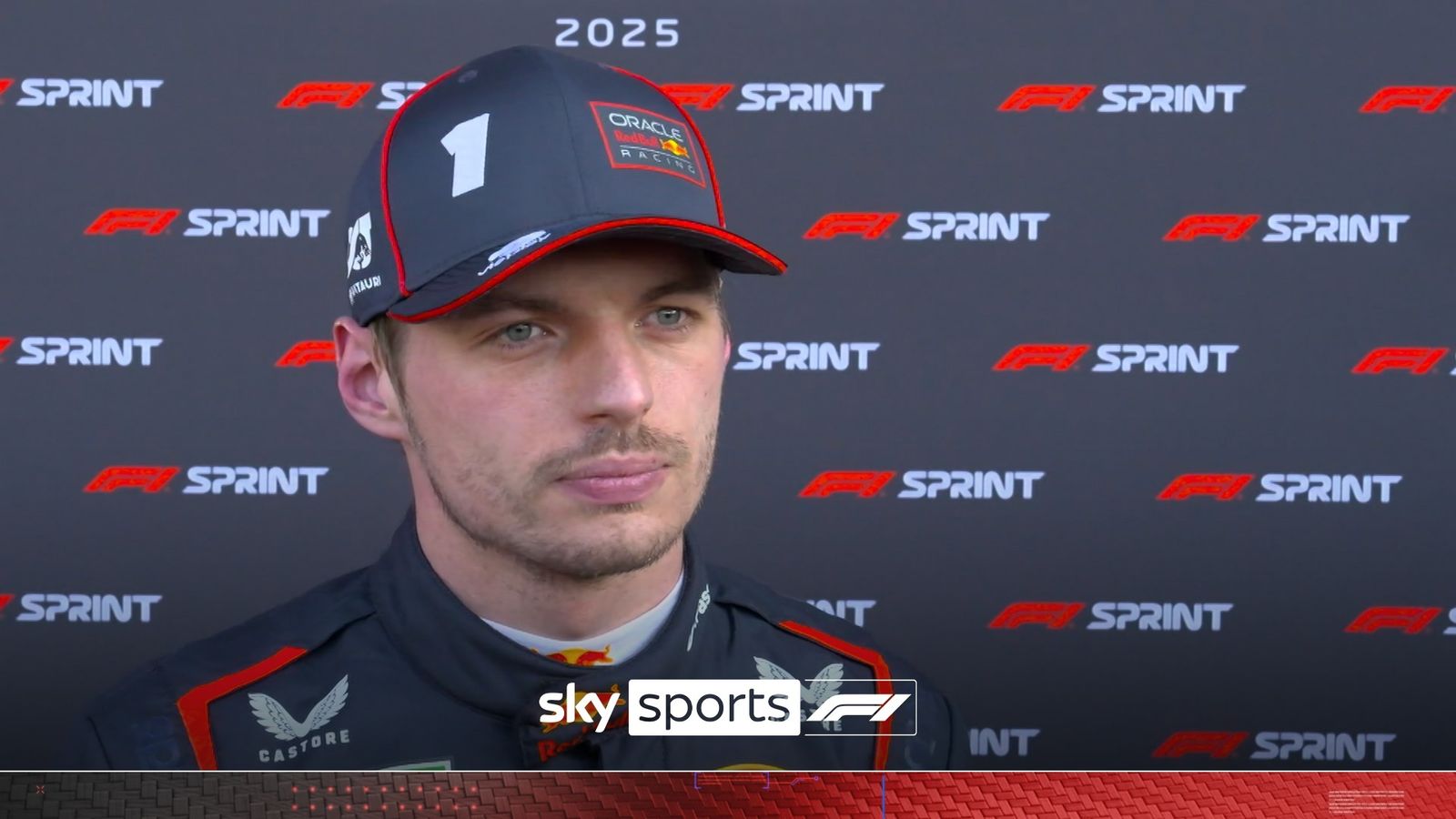 Chinese GP: Max Verstappen says he's very happy to be on the front row ...
