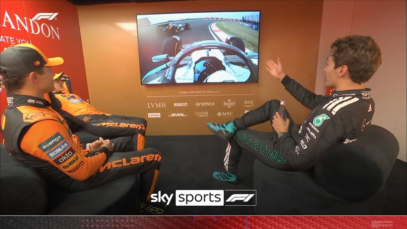 Lando Norris, Oscar Piastri 'nervous and excited' for McLaren head-to-head title fight in F1 ...