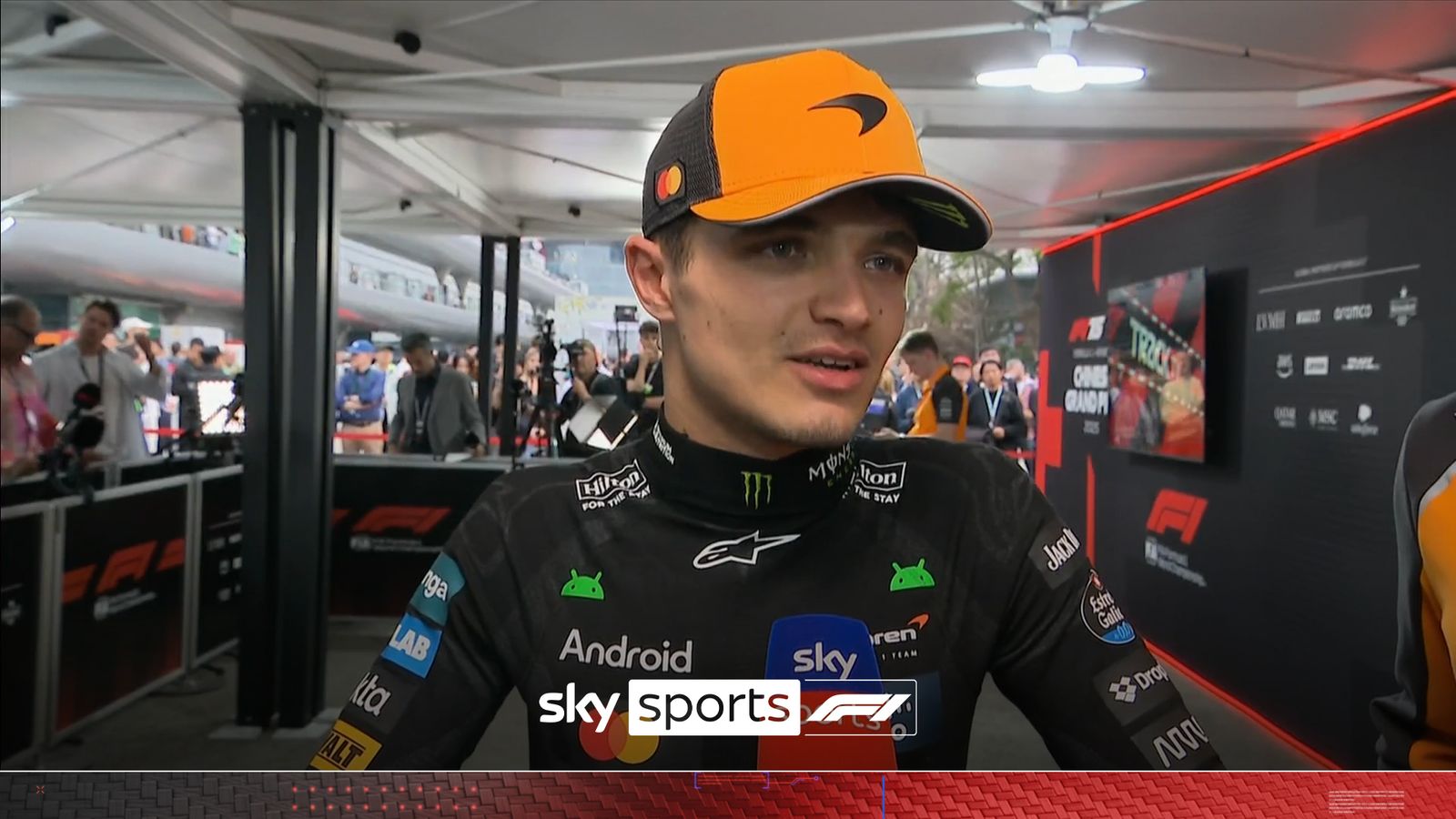 Lando Norris, Oscar Piastri 'nervous and excited' for McLaren head-to-head title fight in F1 ...