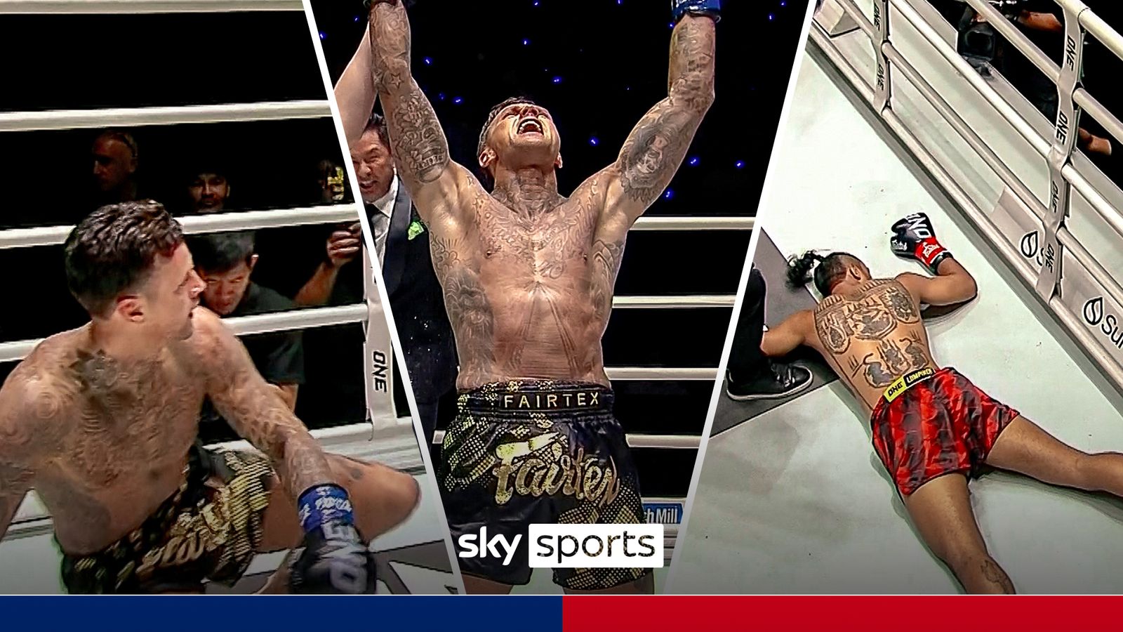 CRAZY first round! | ONE fighter is floored and then KOs opponent who ...