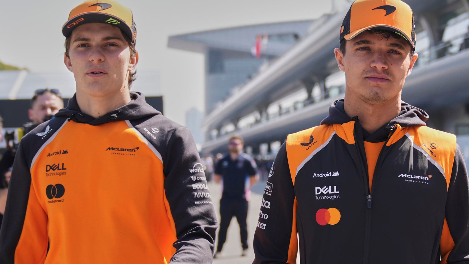 Lando Norris, Oscar Piastri 'nervous and excited' for McLaren head-to-head title fight in F1 ...