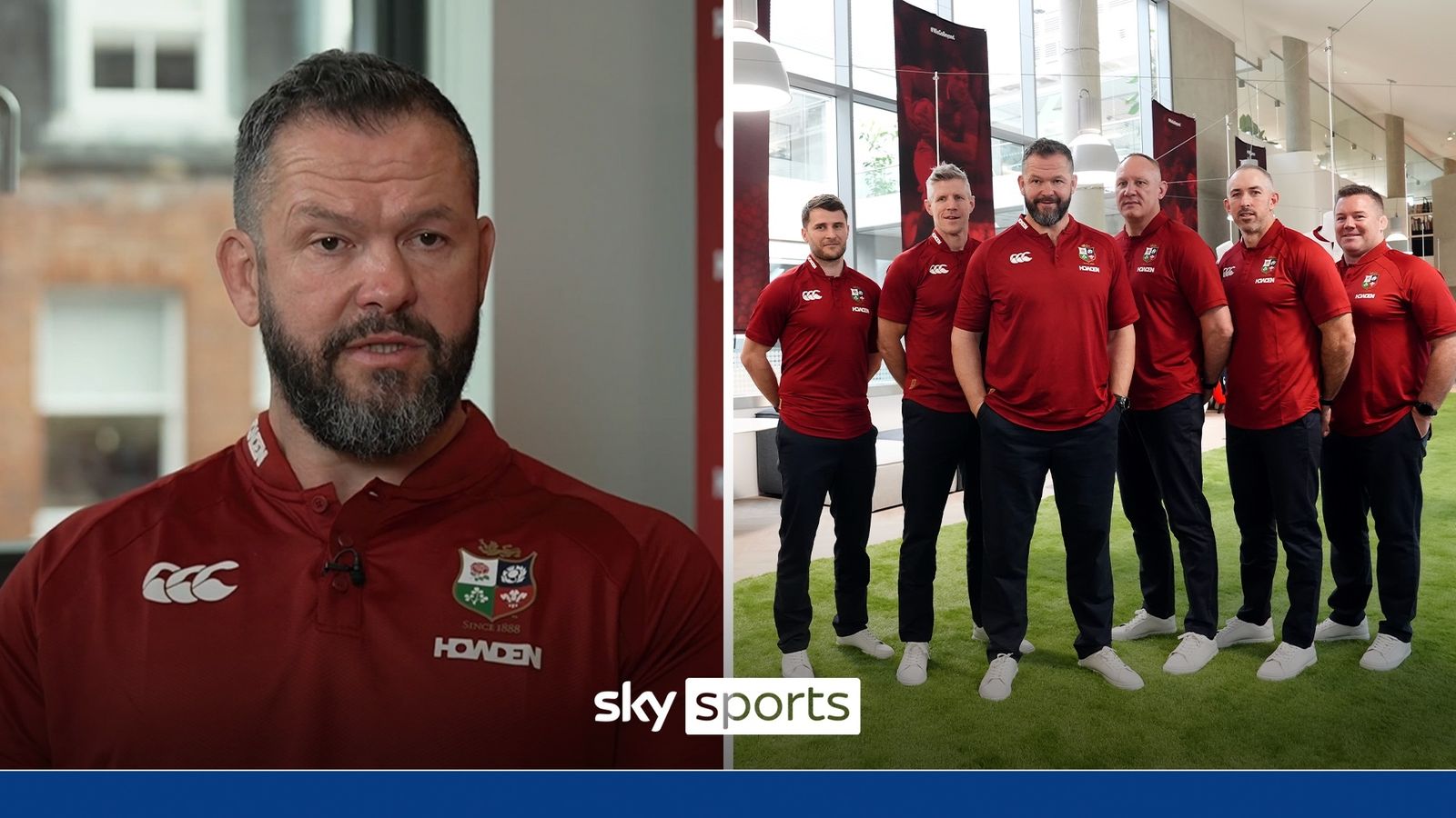 British and Irish Lions: Andy Farrell says non-internationals and French-based players remain ...