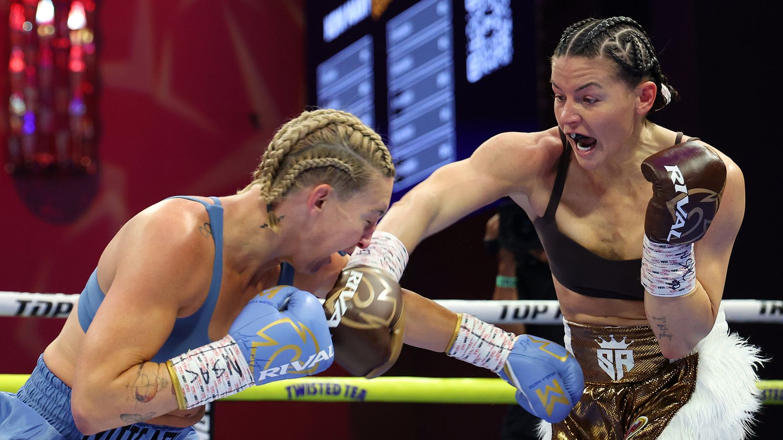 Mikaela Mayer settles Sandy Ryan rivalry with rematch victory to defend WBO welterweight world ...