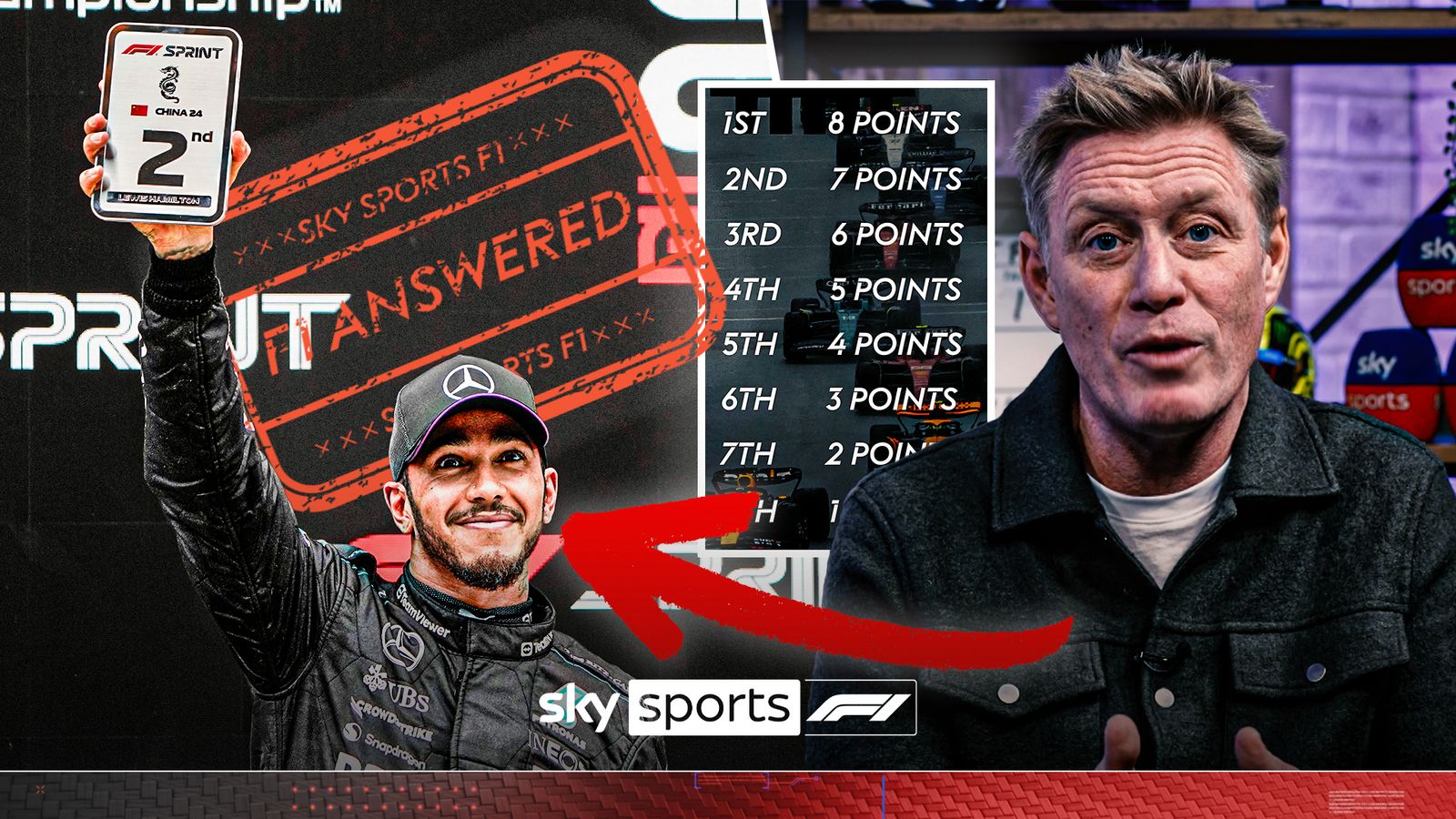 Lewis Hamilton 'gobsmacked' after claiming first pole for Ferrari in Chinese Grand Prix Sprint ...