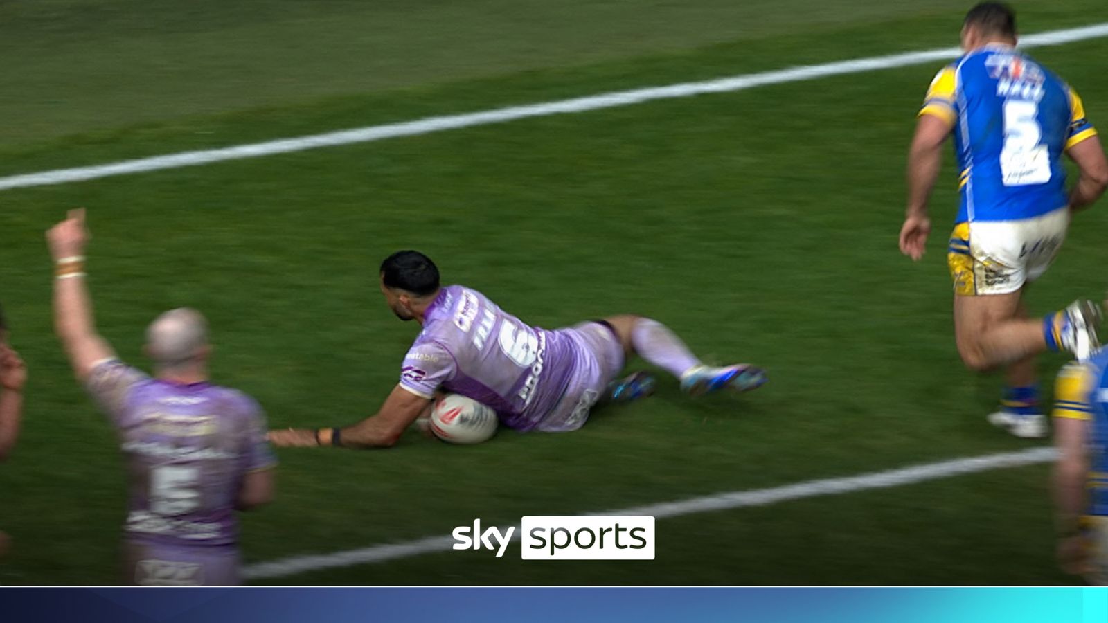 Bevan French displays great footwork to give Wigan Warriors the lead ...