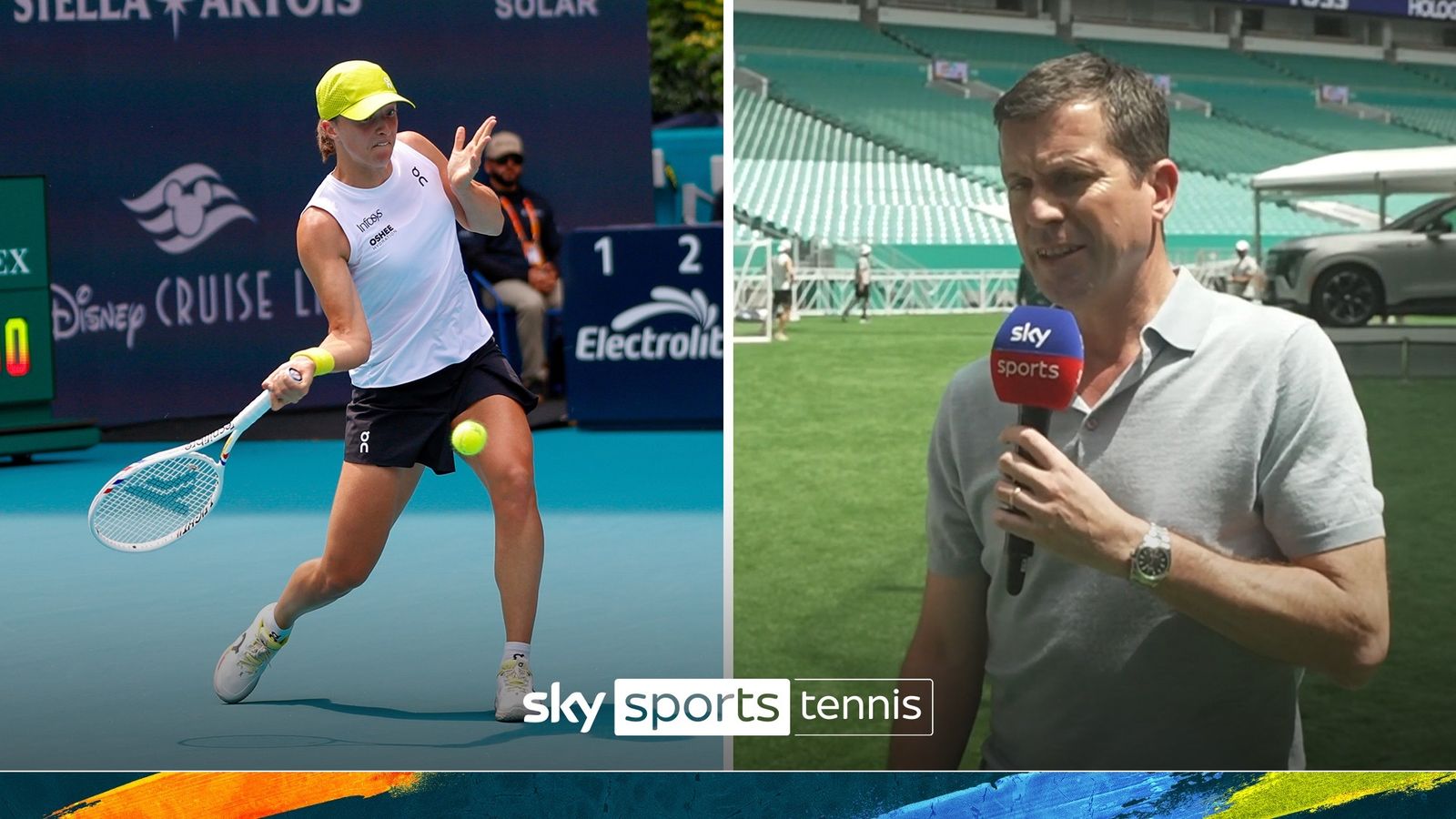 Miami Open: Tim Henman condemns Iga Swiatek abuse during practice ...