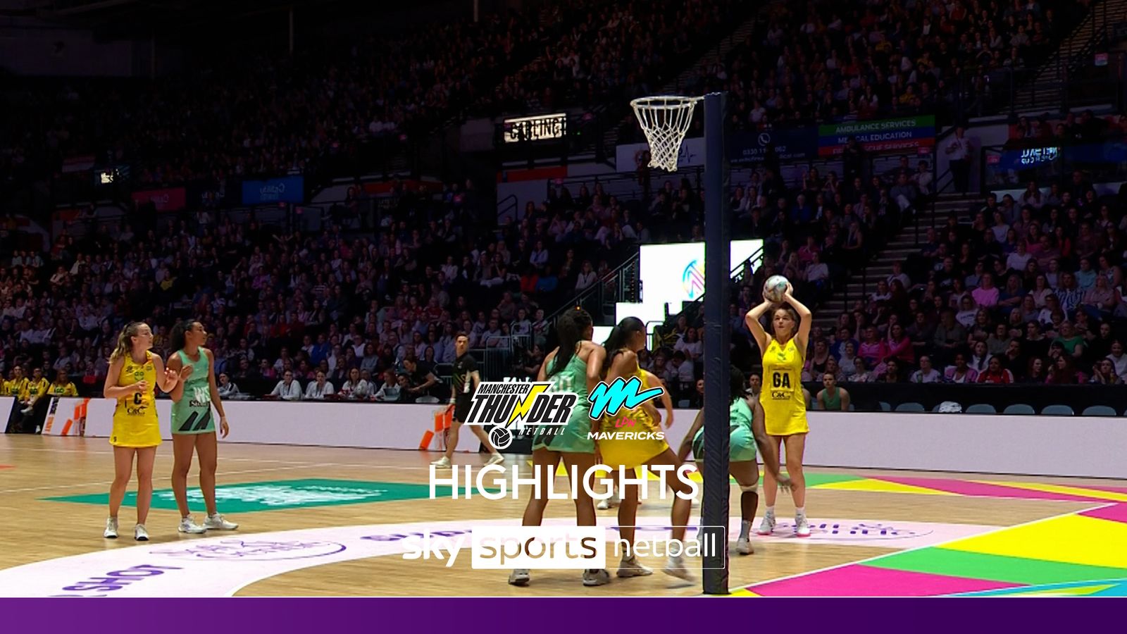 Manchester Thunder 17-12 London Mavericks | Netball Super Cup 2025 ...