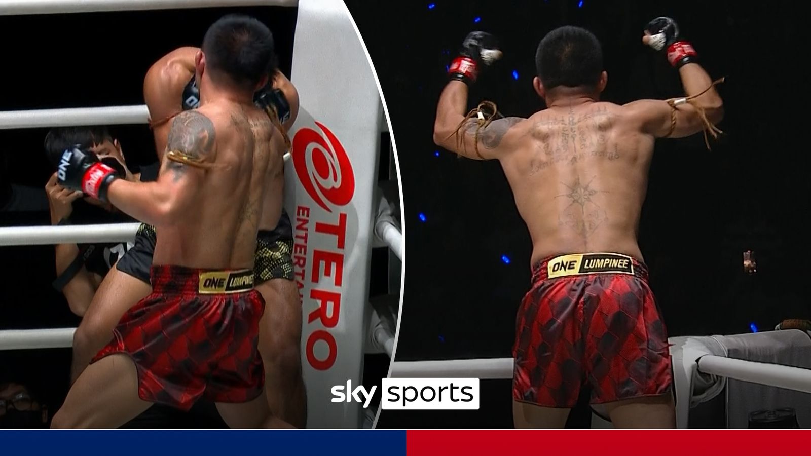 MMA ONE Championship Friday Fights 101 | Barrage of body shots leads to ...